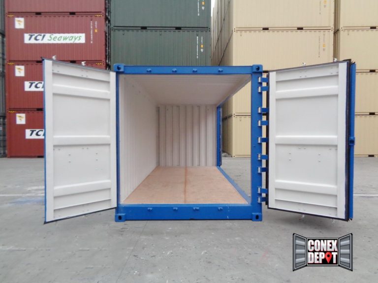 20FT Open Side New (One Trip) Shipping Container - Conex Depot