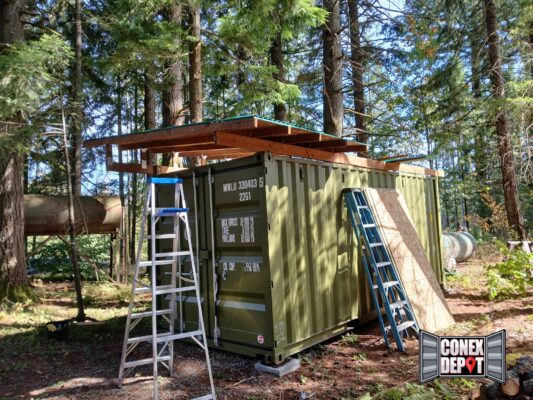 How to Add a Roof to a Shipping Container: Complete Guide