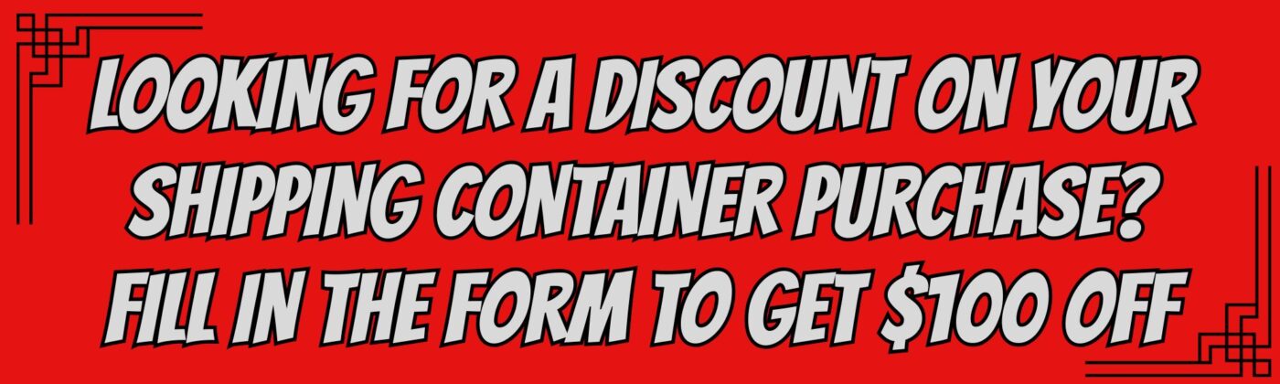 Discount Coupon - Conex Depot